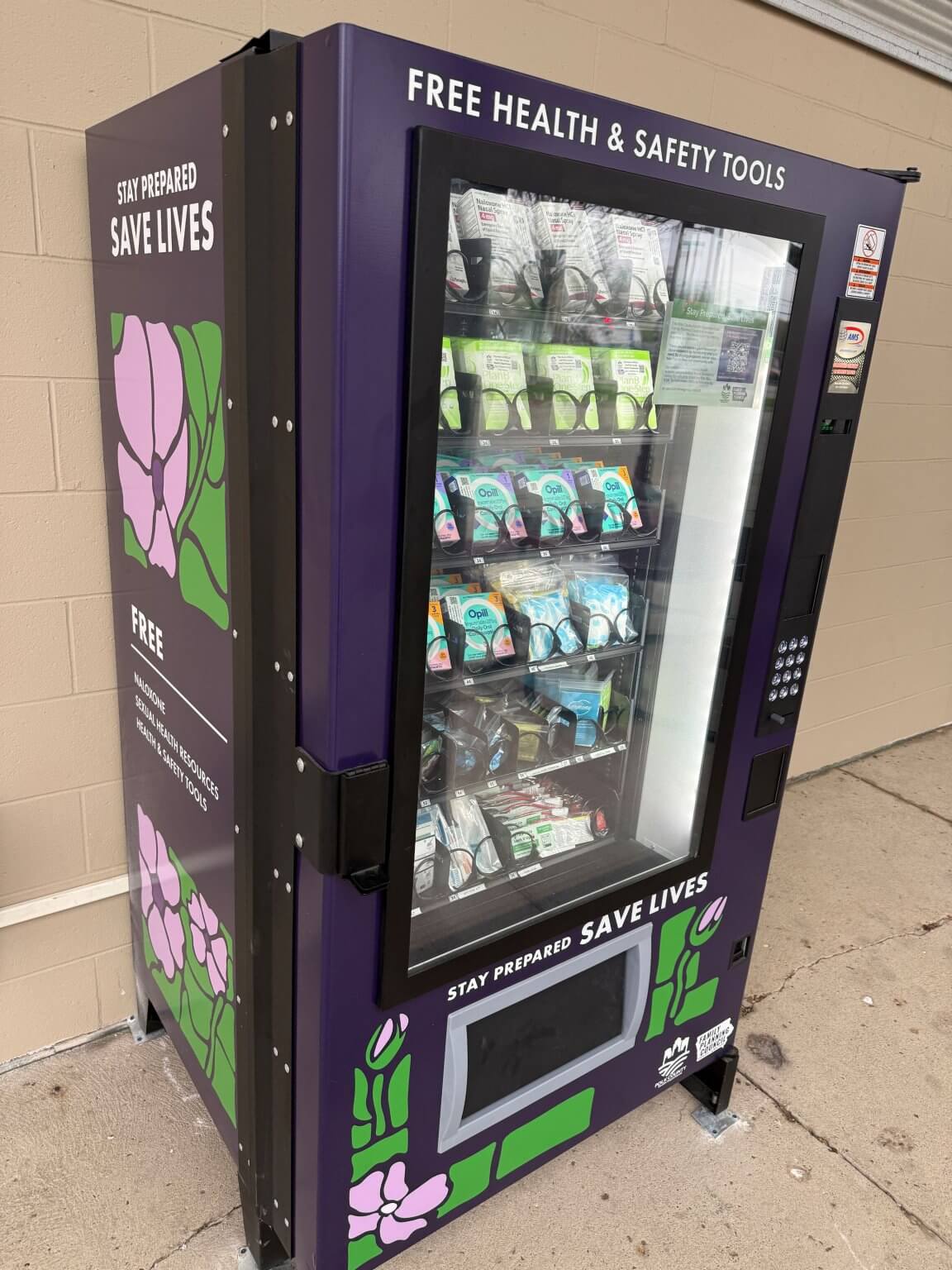 Vending Machine User Guide | Family Planning Council of Iowa
